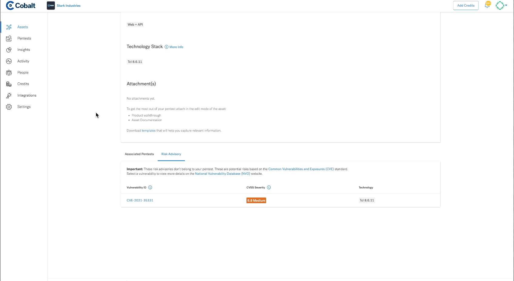 Platform Deep Dive New Risk Advisories Enrich Findings With Cve And